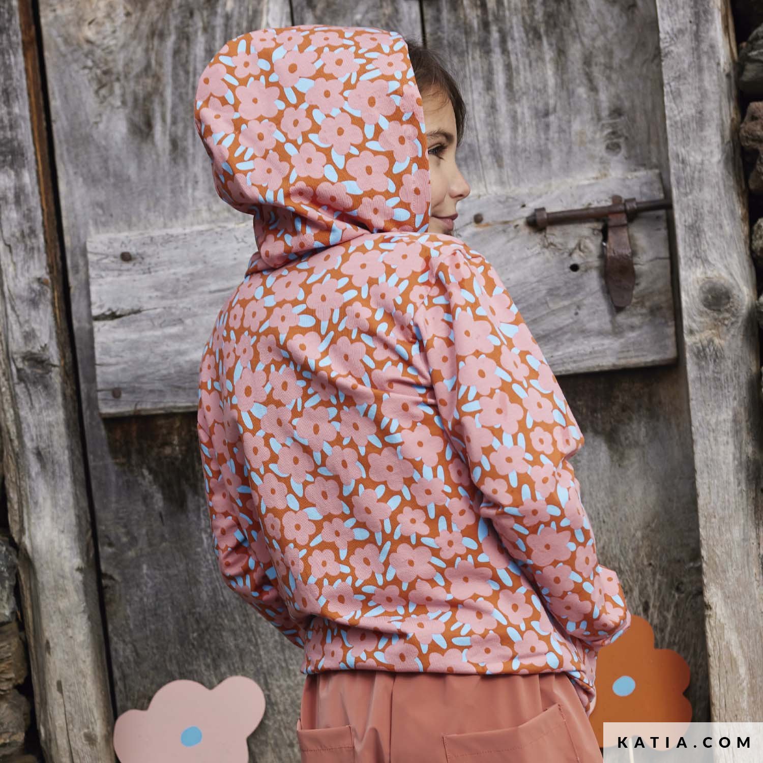 Katoenen fleece Antelopes Dream - Herfst / Winter | Katia.com