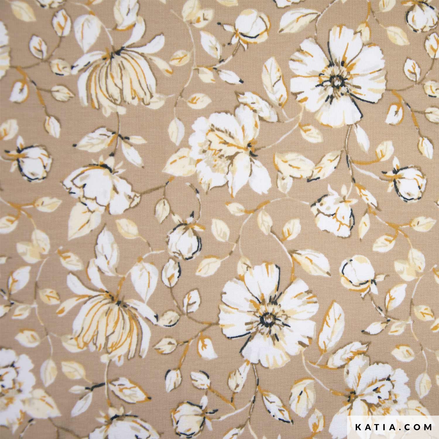 Love Sweat cotton fleece fabric - Autumn / Winter | Katia.com