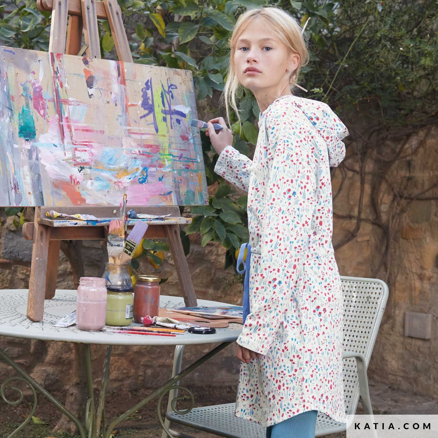 Sweat Paint Flowers - Herfst / Winter | Katia.com
