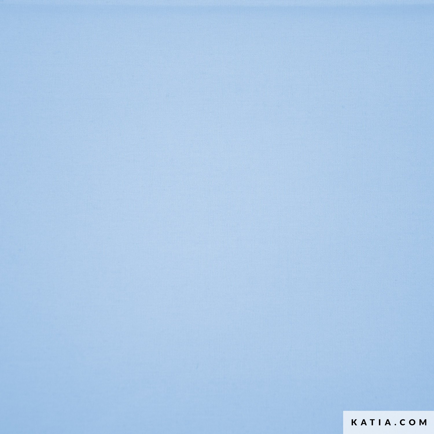 Tela de popelín liso de algodón en color azul - | Katia.com