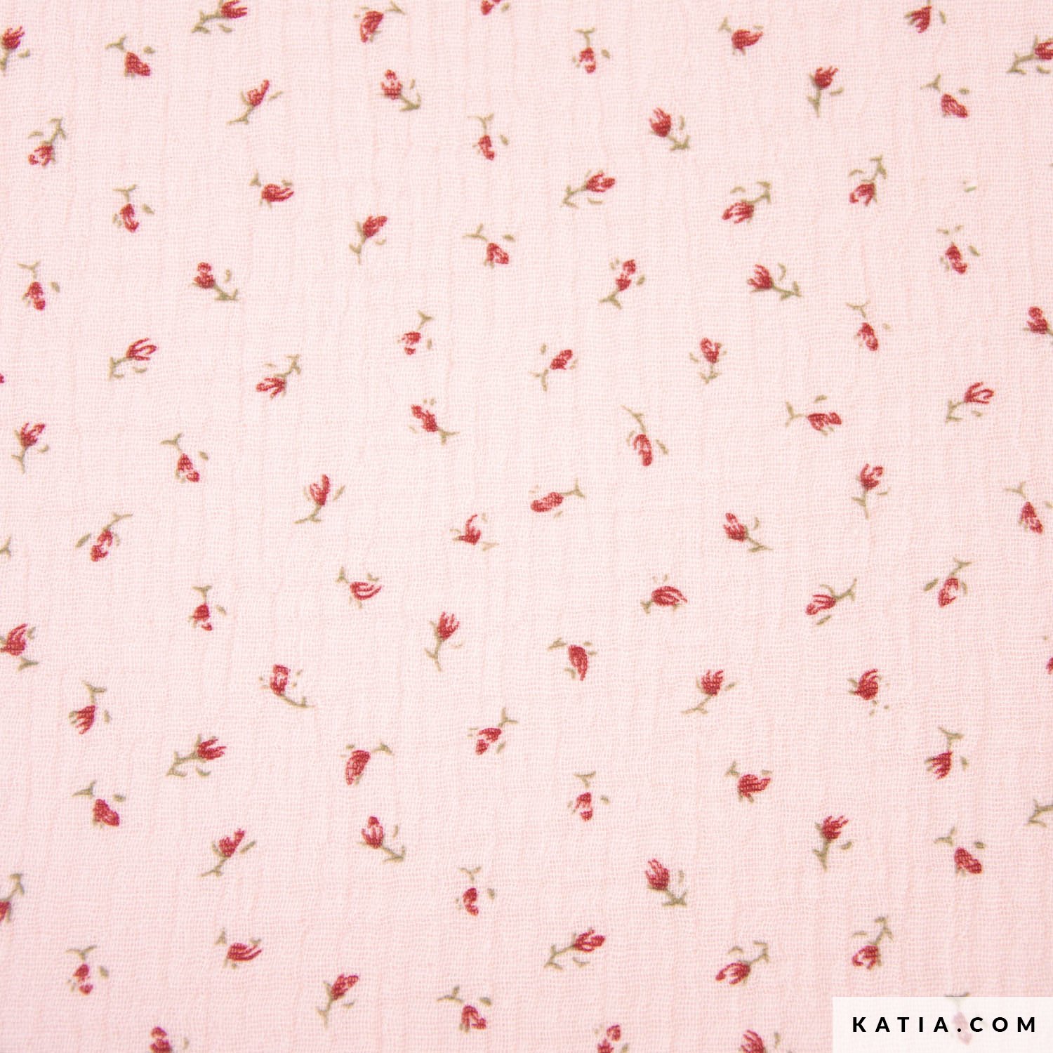 Roses cotton muslin fabric - Autumn / Winter | Katia.com