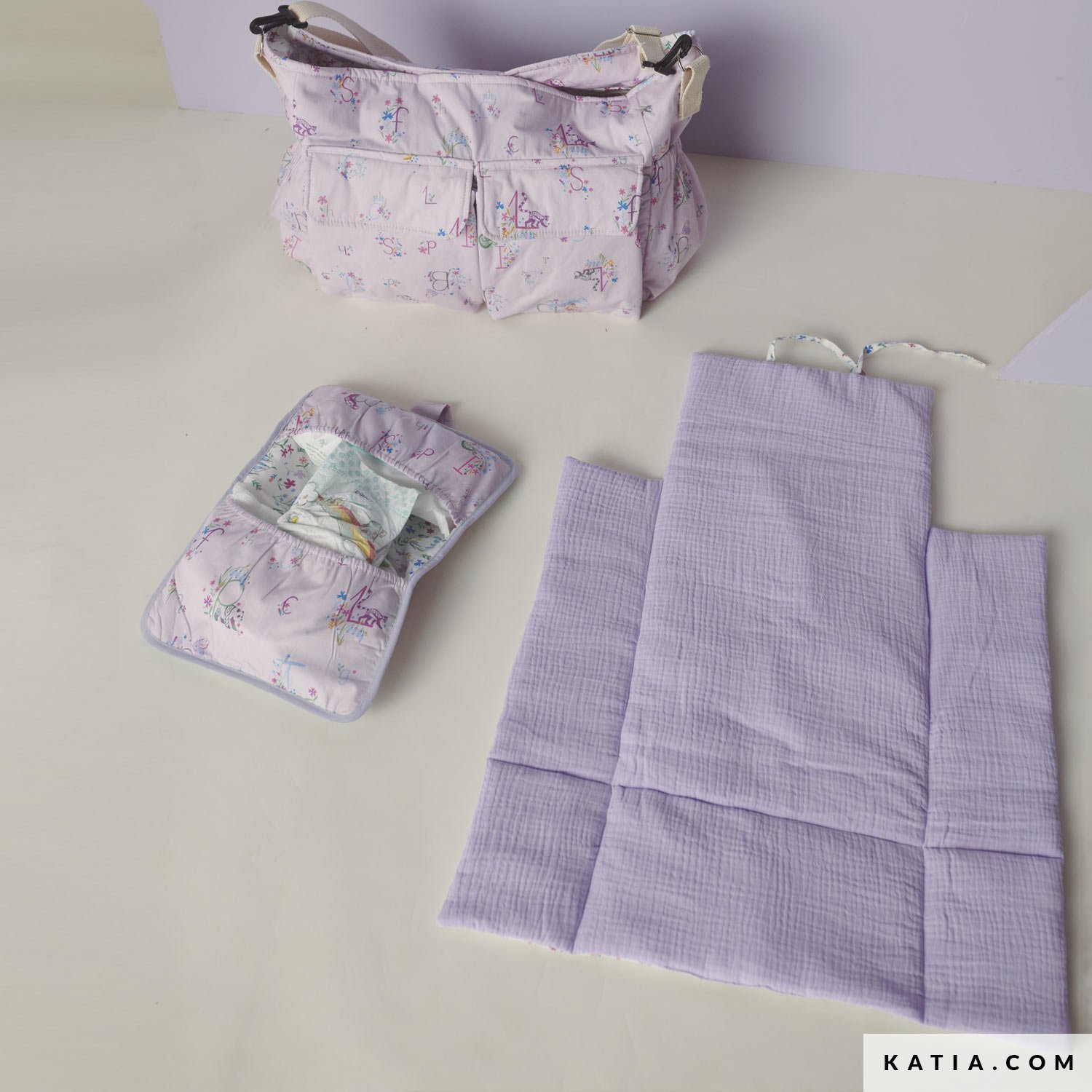 Musselin-Stoff Mousseline Solid Baby Pink - Herbst / Winter | Katia.com