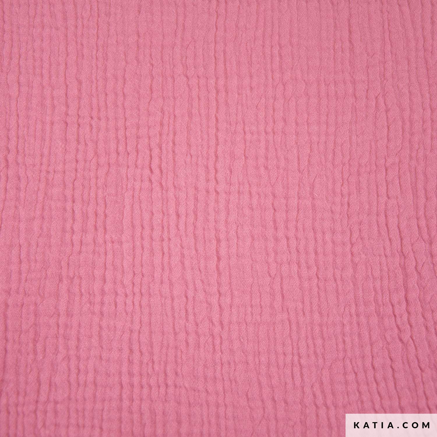 Solid Rose Mousseline muslin fabric - Autumn / Winter | Katia.com