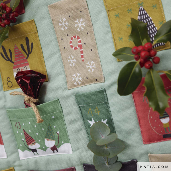 Pannello calendario dell'Avvento Gnomes Xmas - Autunno / Inverno ...