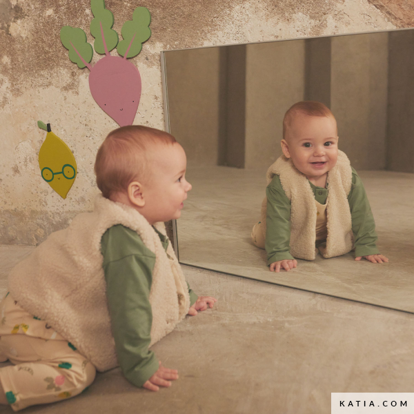 Cream Sherpa Fabric sheepskin fabric - Autumn / Winter | Katia.com