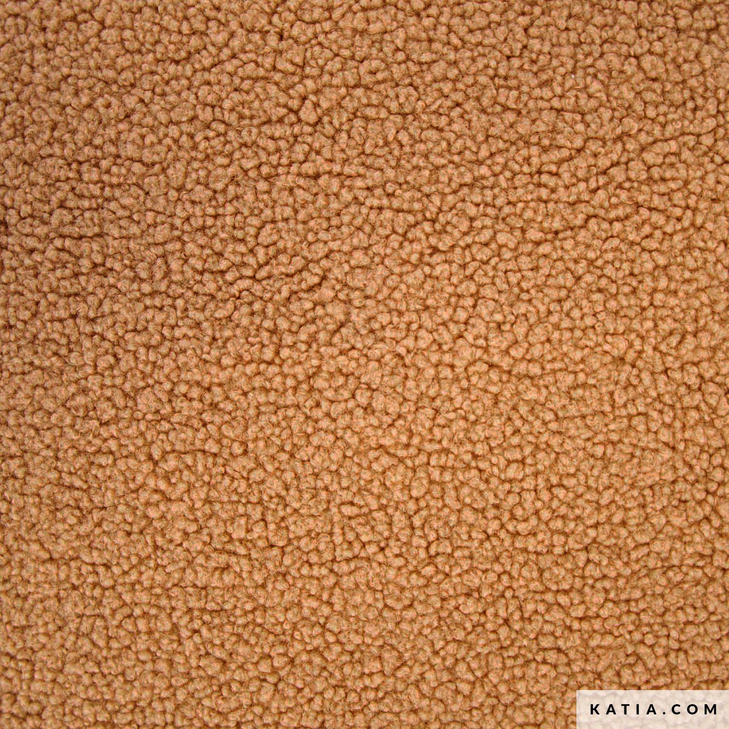 Tissu en fausse peau de mouton couleur sable - Automne / Hiver | Katia.com