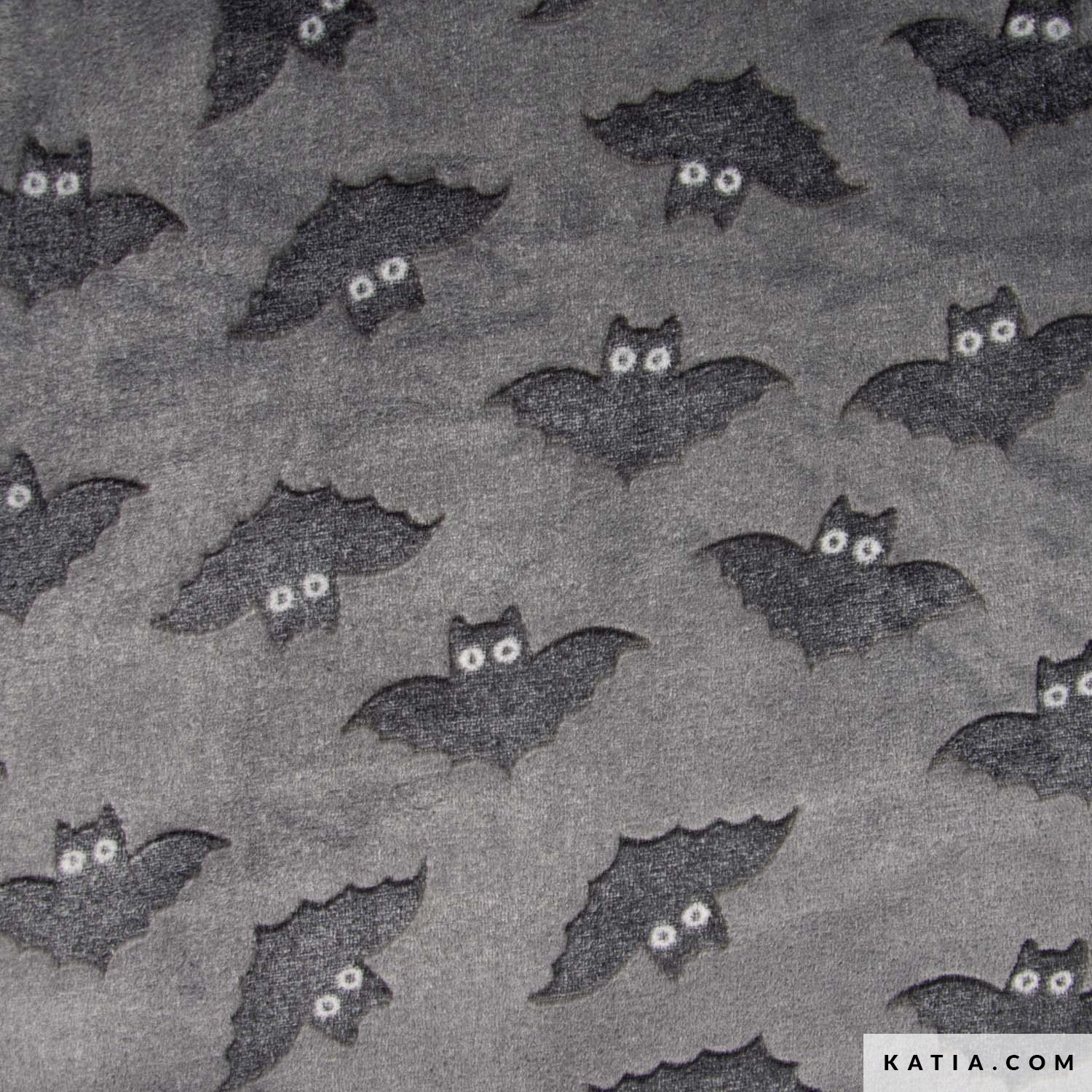 Halloween Bats Print Coraline fabric - Autumn / Winter | Katia.com