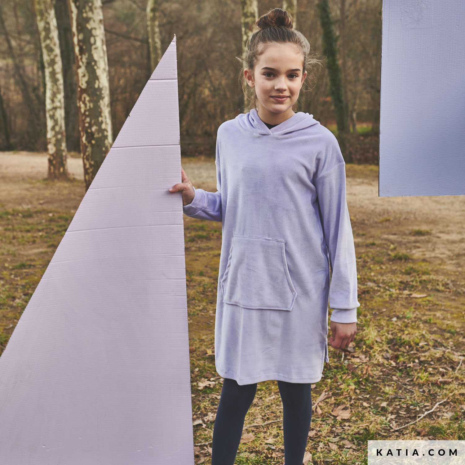 Ochre Velvet Knit elastic velvet - Autumn / Winter | Katia.com