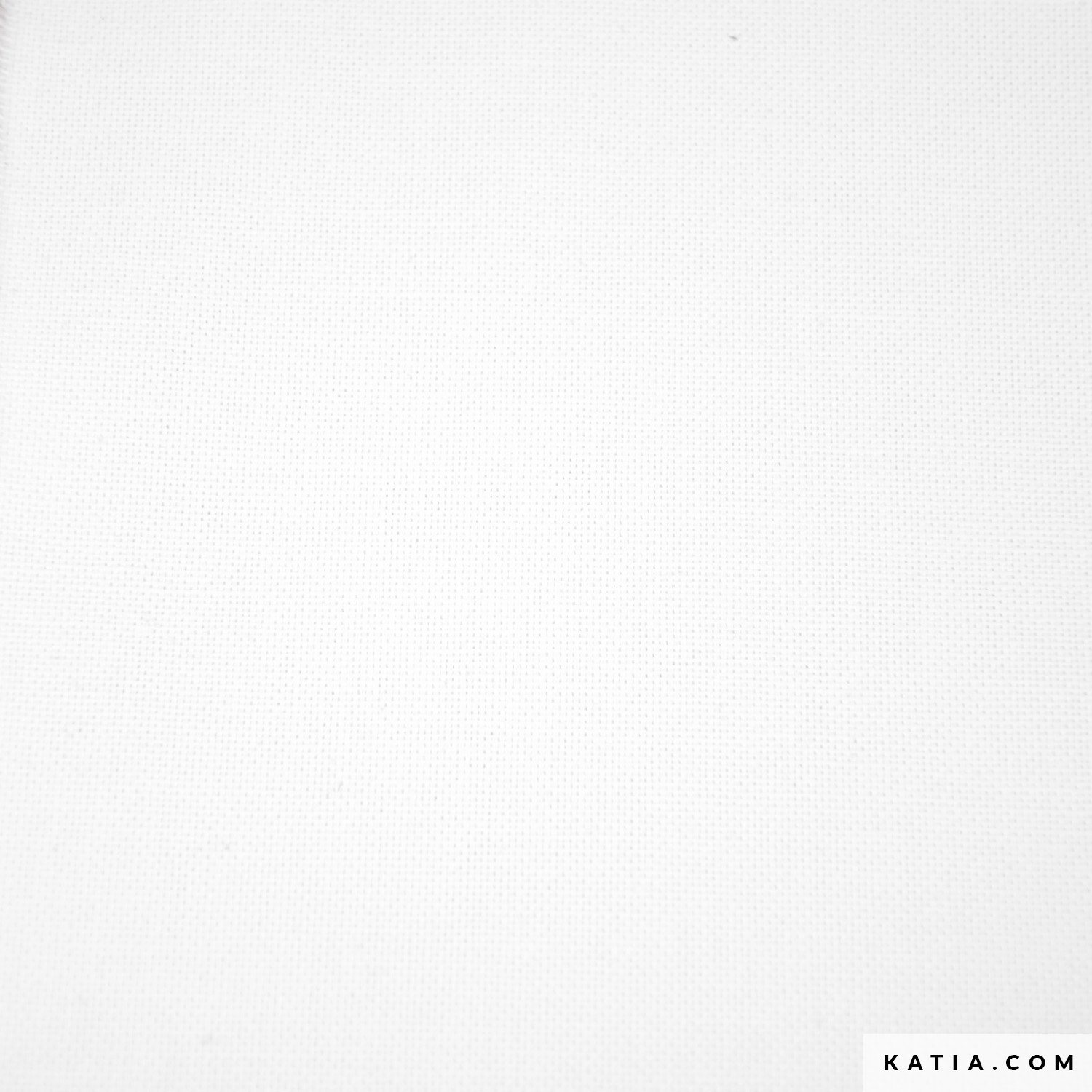 Tejido de loneta Canvas Cotton 80Z White - | Katia.com