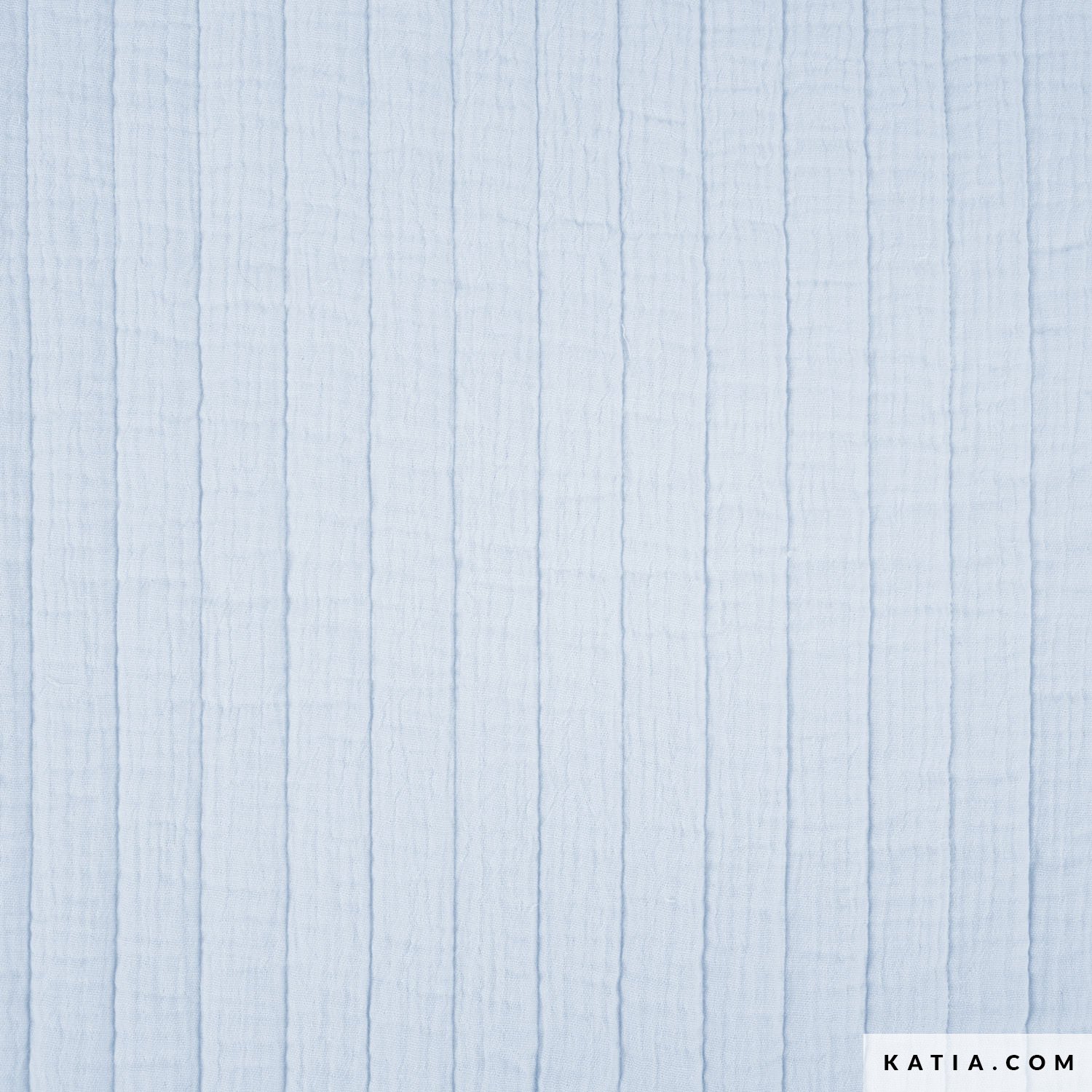 Light blue muslin padded fabric - Autumn / Winter | Katia.com