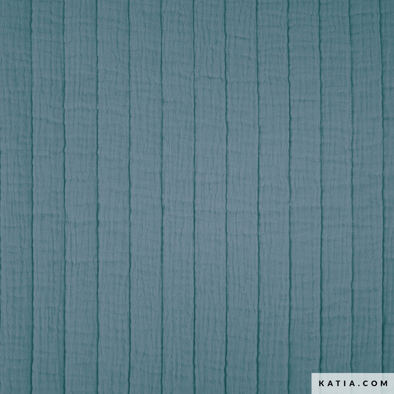 Sea green muslin padded fabric - Autumn / Winter | Katia.com