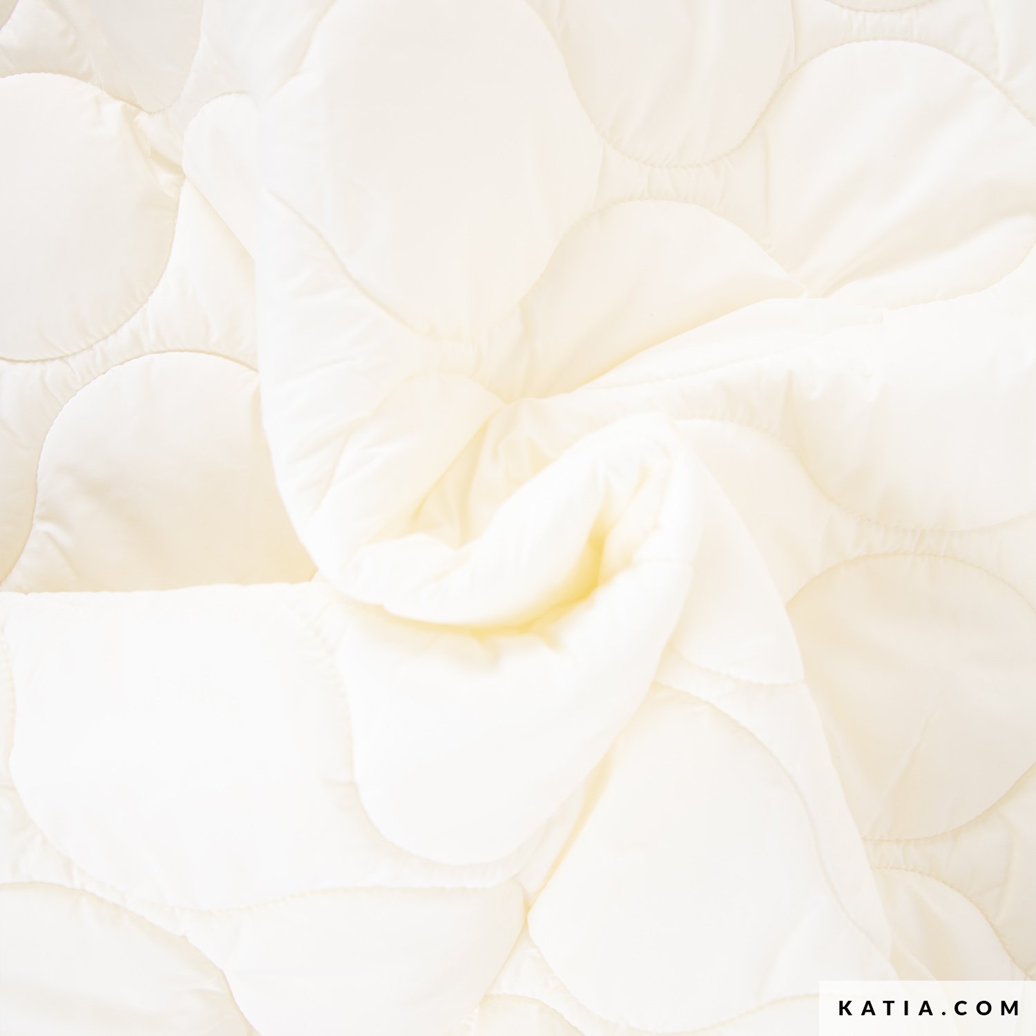 Beige nylon padded fabric - Autumn / Winter | Katia.com