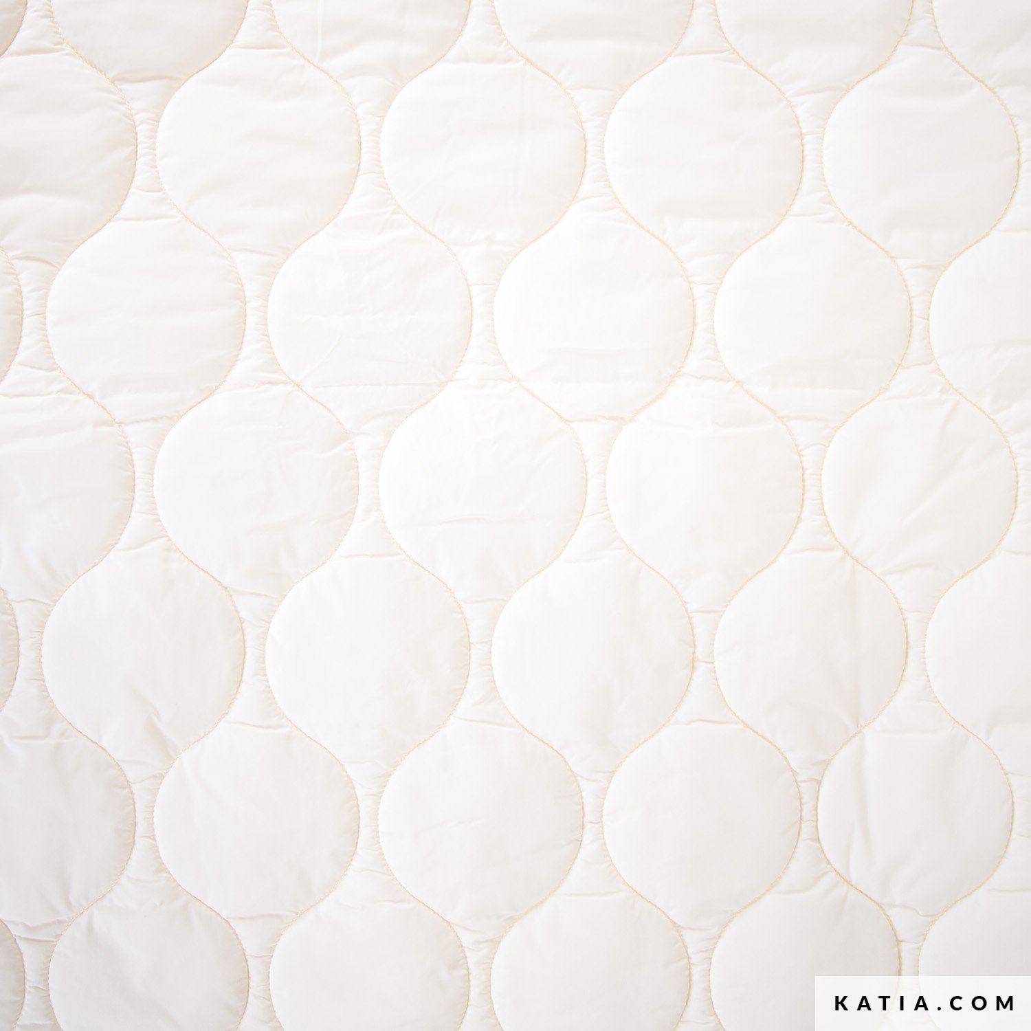 Beige nylon padded fabric - Autumn / Winter | Katia.com