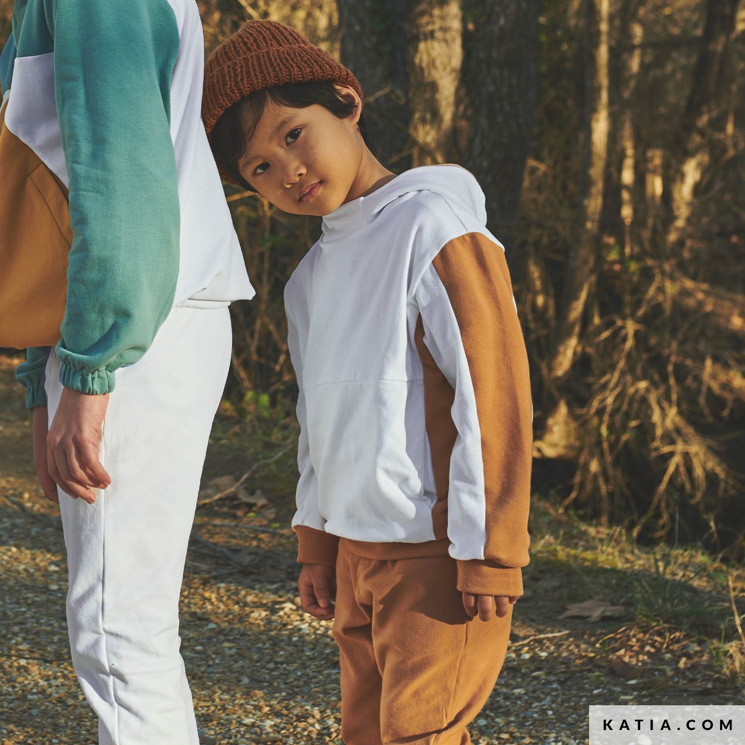 Solid Camel Soft French Terry fleece fabric - Autumn / Winter | Katia.com