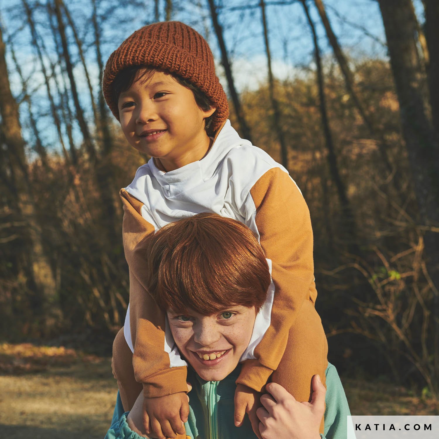 Tela de felpa Soft French Terry Solid Camel - Otoño / Invierno | Katia.com