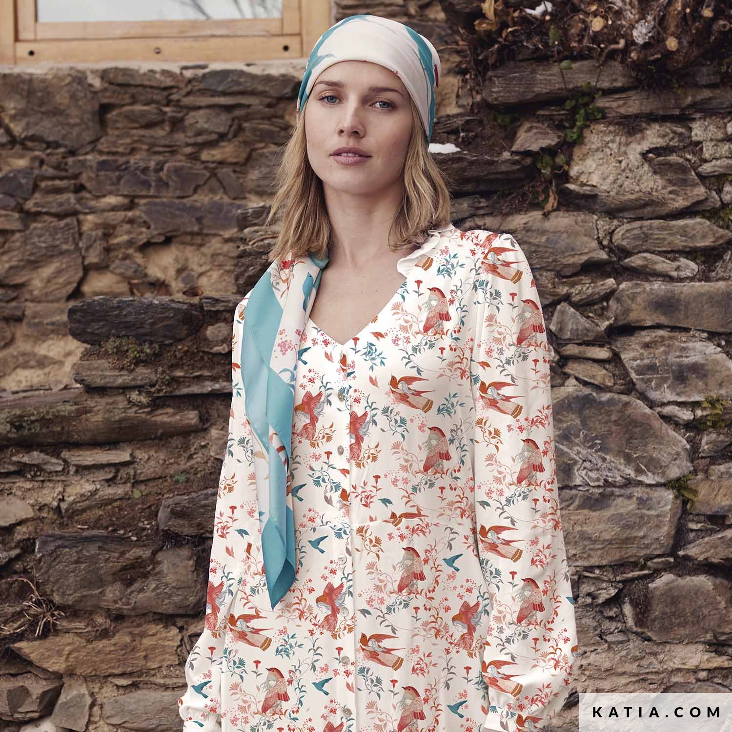 Dreams eco-viscose fabric - Autumn / Winter | Katia.com