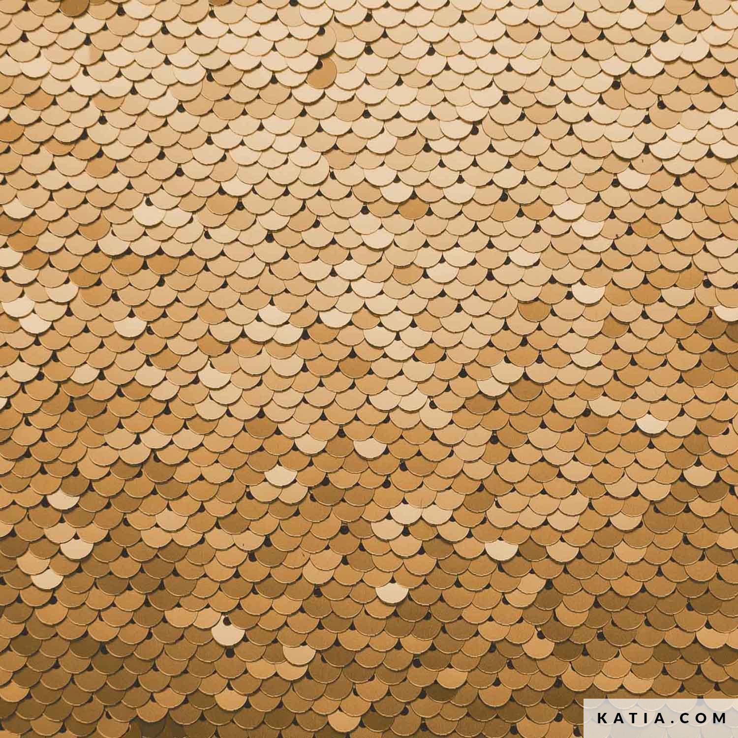 Matte Gold Sequin Fabric