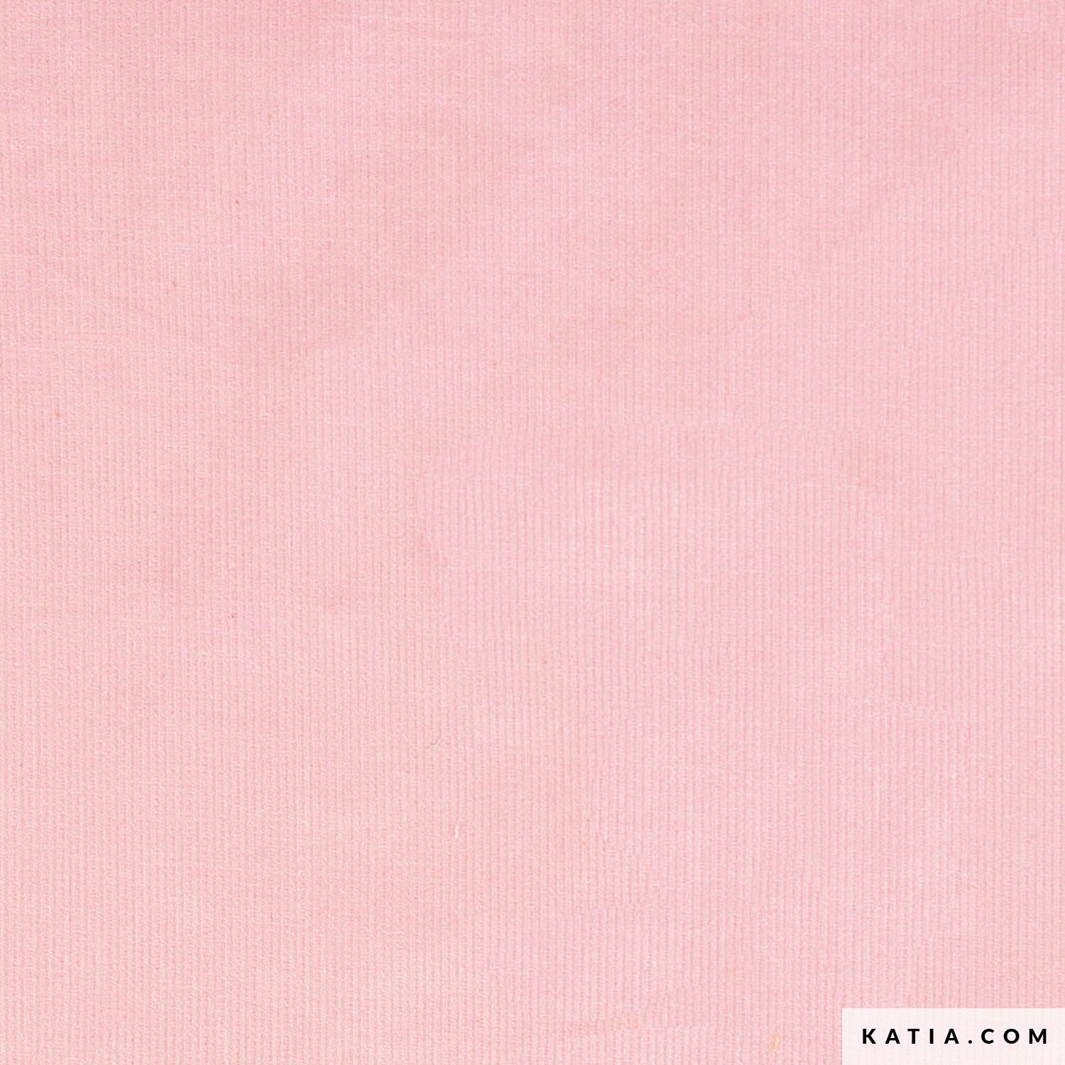 Solid Baby Pink Micro Corduroy Fabric - Autumn / Winter | Katia.com