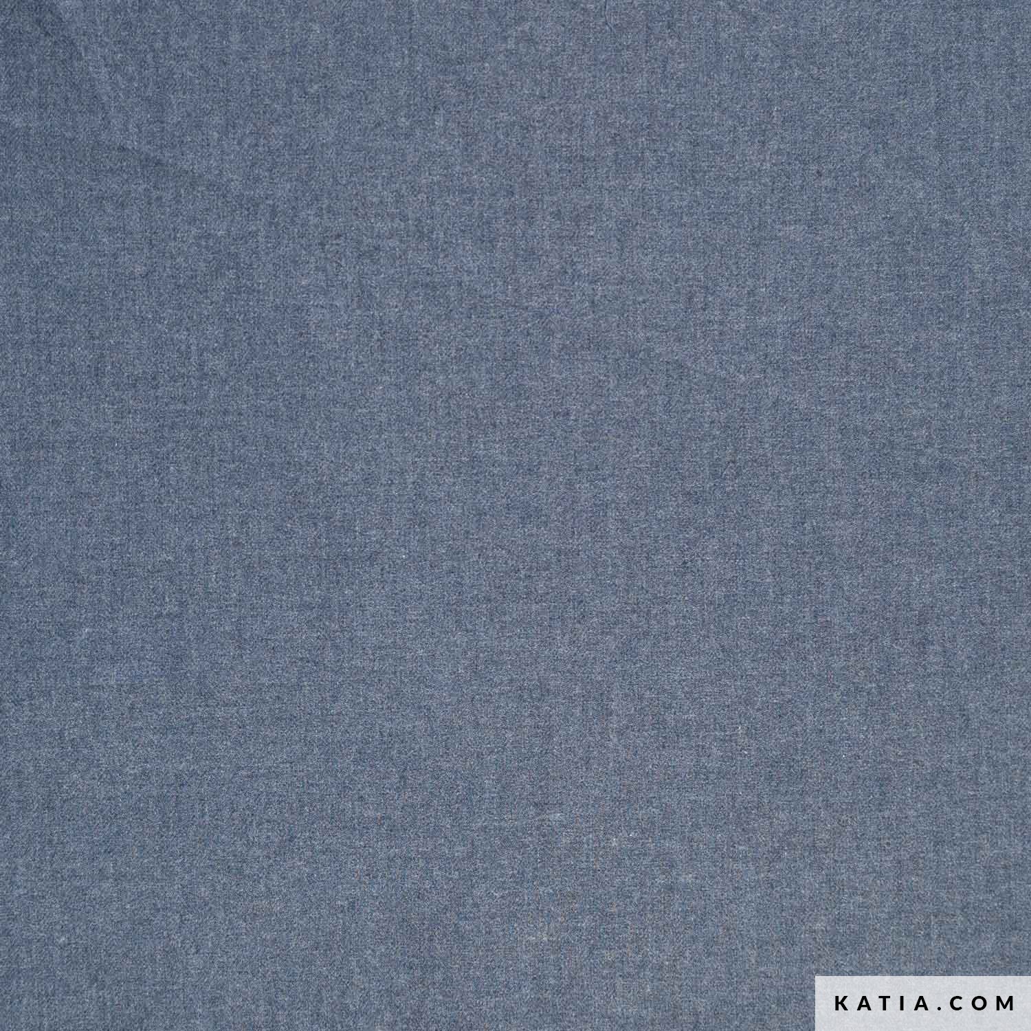 Basic Cotton Viyella Fabric in Denim Blue - Autumn / Winter | Katia.com