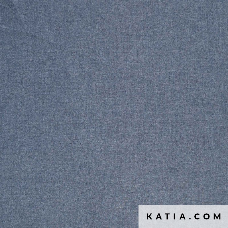 Tela Viyela Cotton Basic Light Grey - Otoño / Invierno | Katia.com