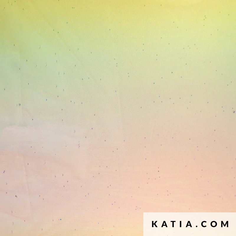 Tejido de tul suave multicolor Tulle Rainbow Stars - Otoño / Invierno ...