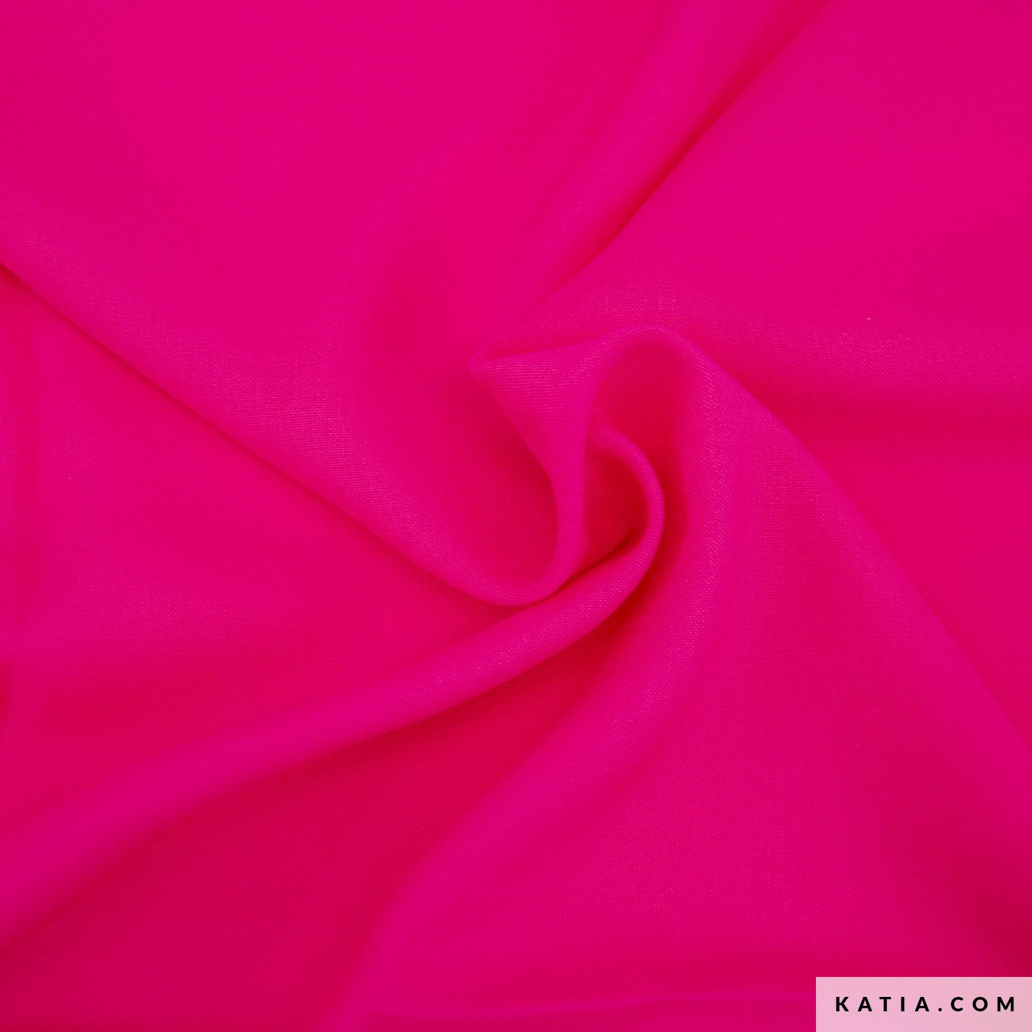 Solid Fuchsia Viscose fabric - | Katia.com
