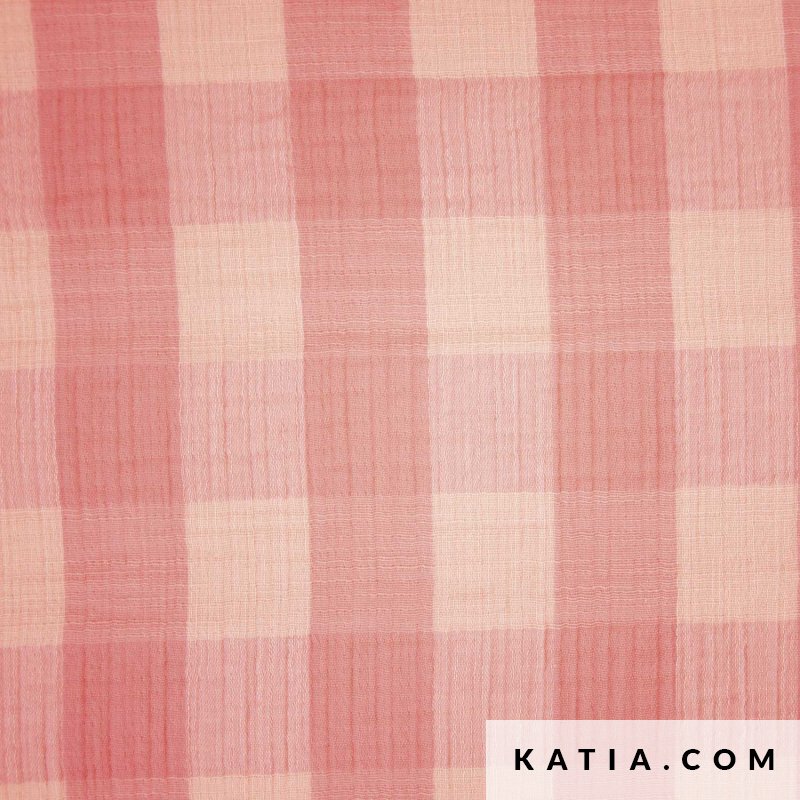 Neon & Linen Fluor Square muslin fabric - Spring / Summer | Katia.com