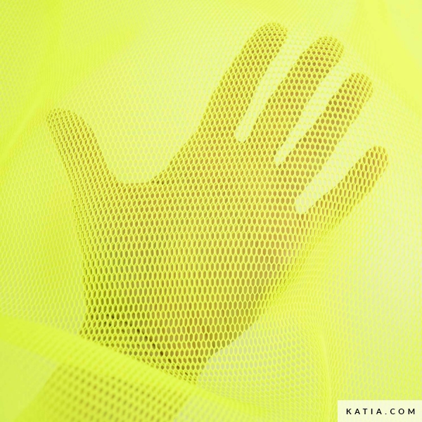 Tela de malla 3D Mesh Neon Lemon - | Katia.com