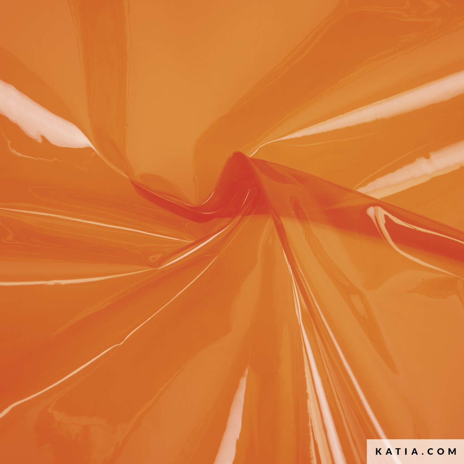 Neon Orange Translucent Colors PVC vinyl stof - Lente / Zomer | Katia.com