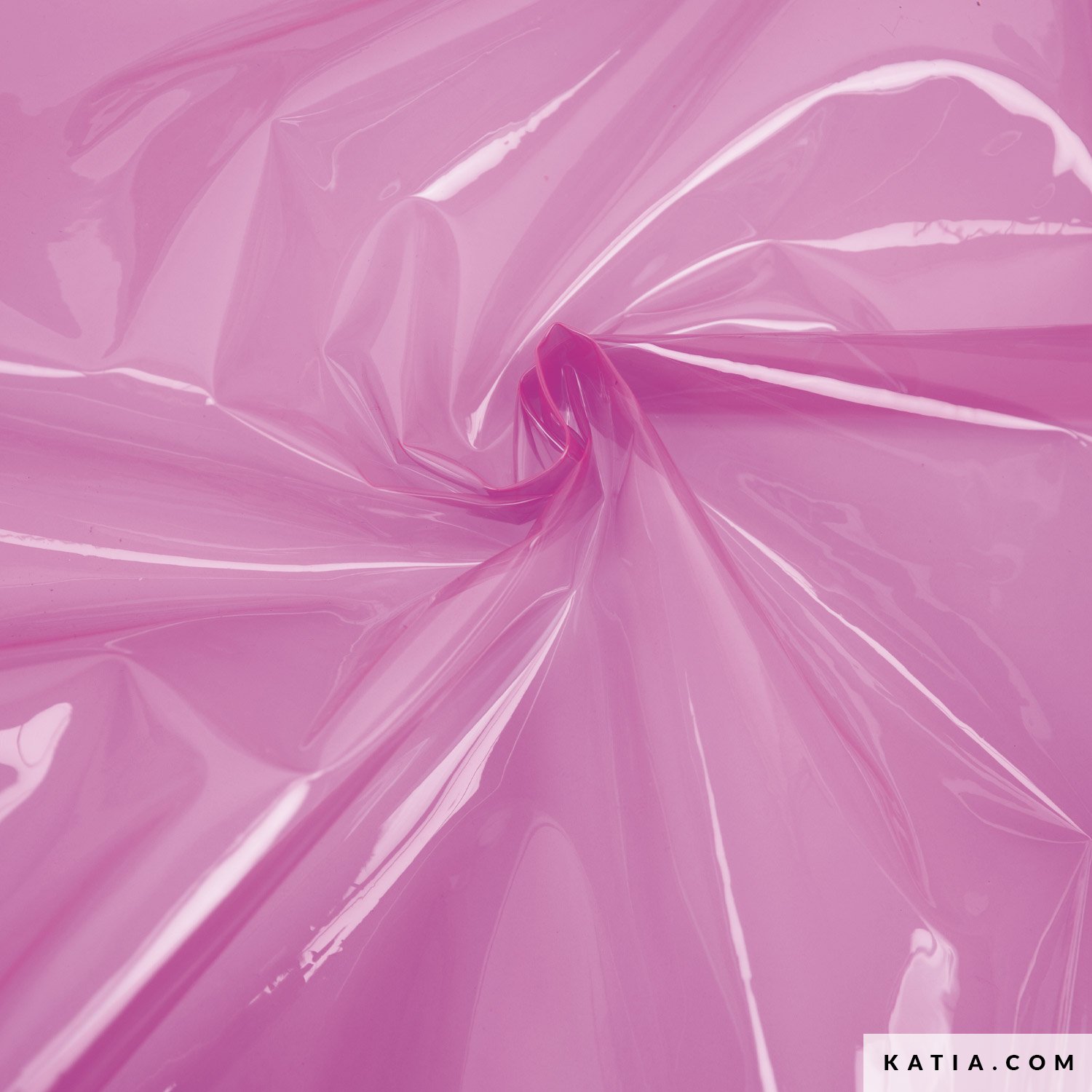 Tissu vinyl PVC Translucent Colors Fluor Fuchsia - | Katia.com