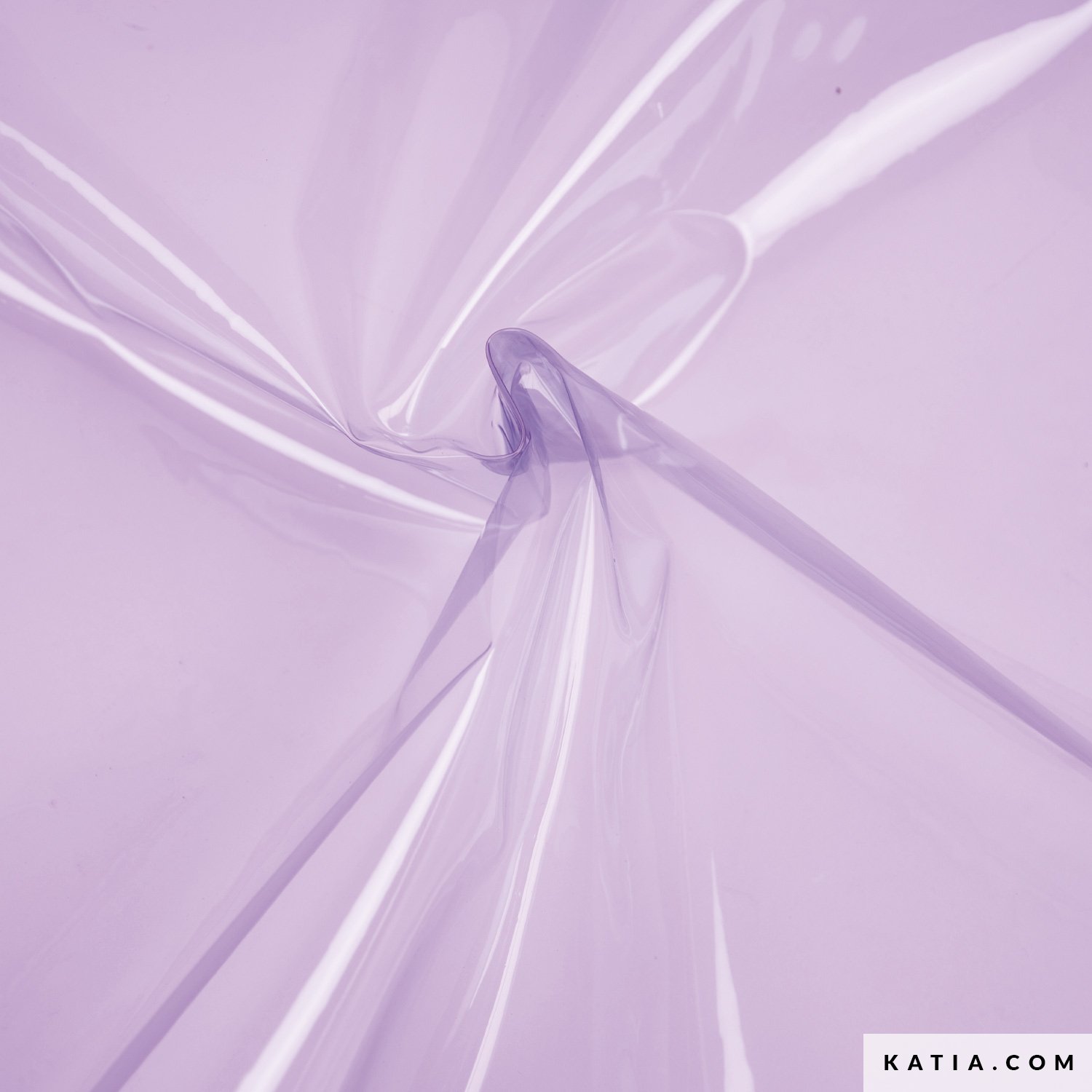 Tissu vinyl PVC Translucent Colors Lilac - Printemps / Été | Katia.com