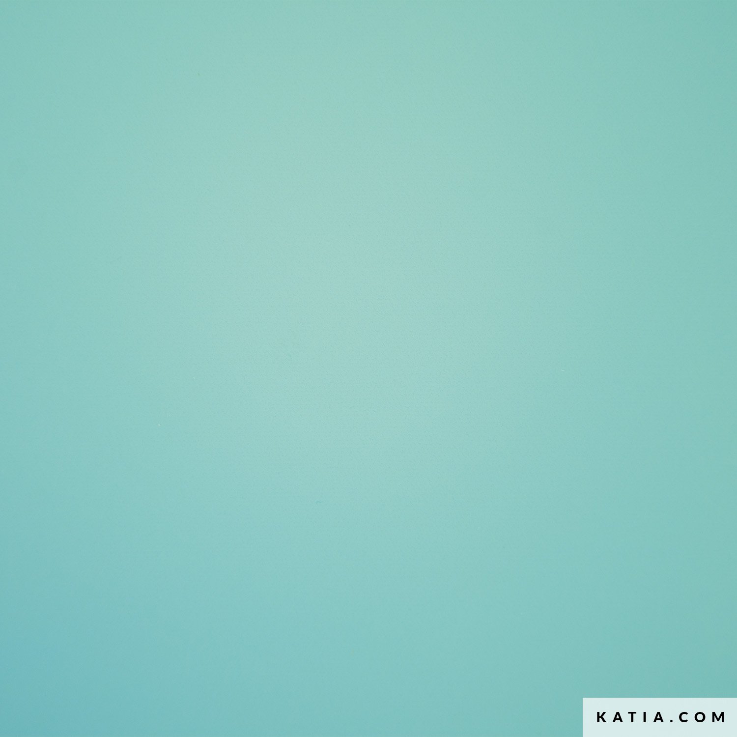 Aqua green PVC laminated material - | Katia.com