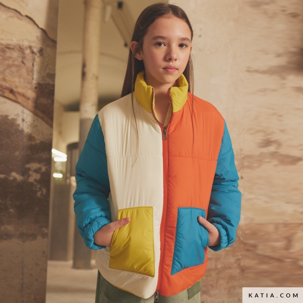 Tela Nylon impermeable en color naranja - Otoño / Invierno | Katia.com