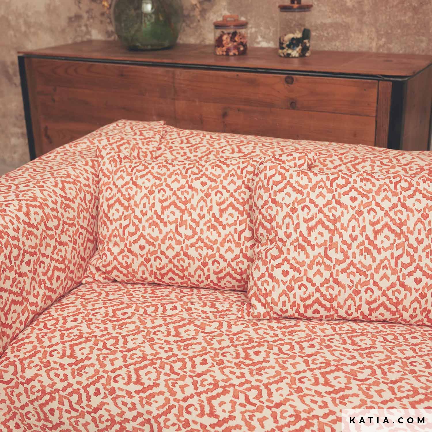 Battikh recycled canvas fabric - | Katia.com