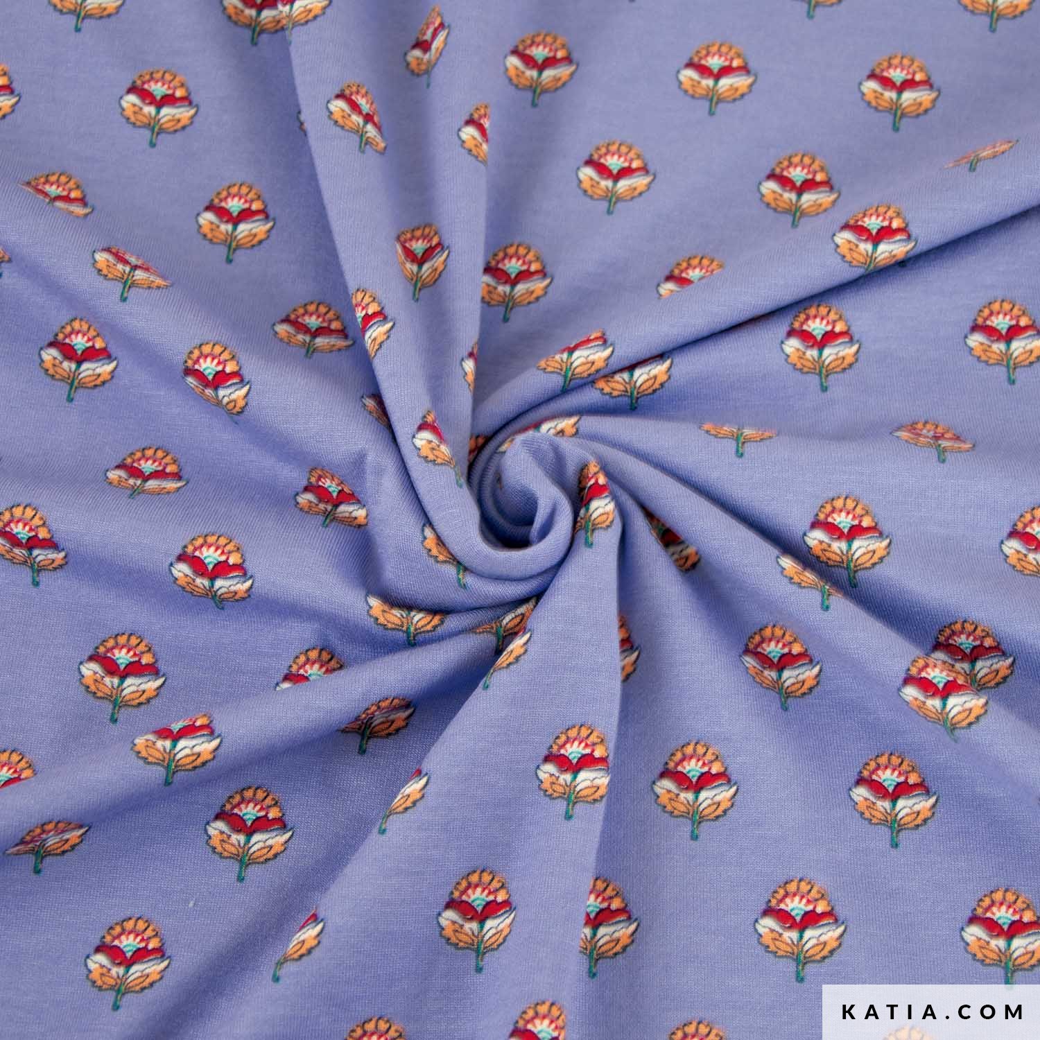 Bali Battikh Viscose Jersey Fabric - Spring / Summer | Katia.com