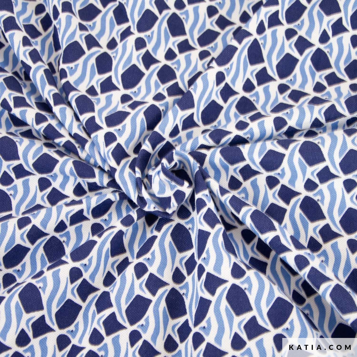 Africa Seaworld Cotton Piqué Fabric - Spring / Summer | Katia.com