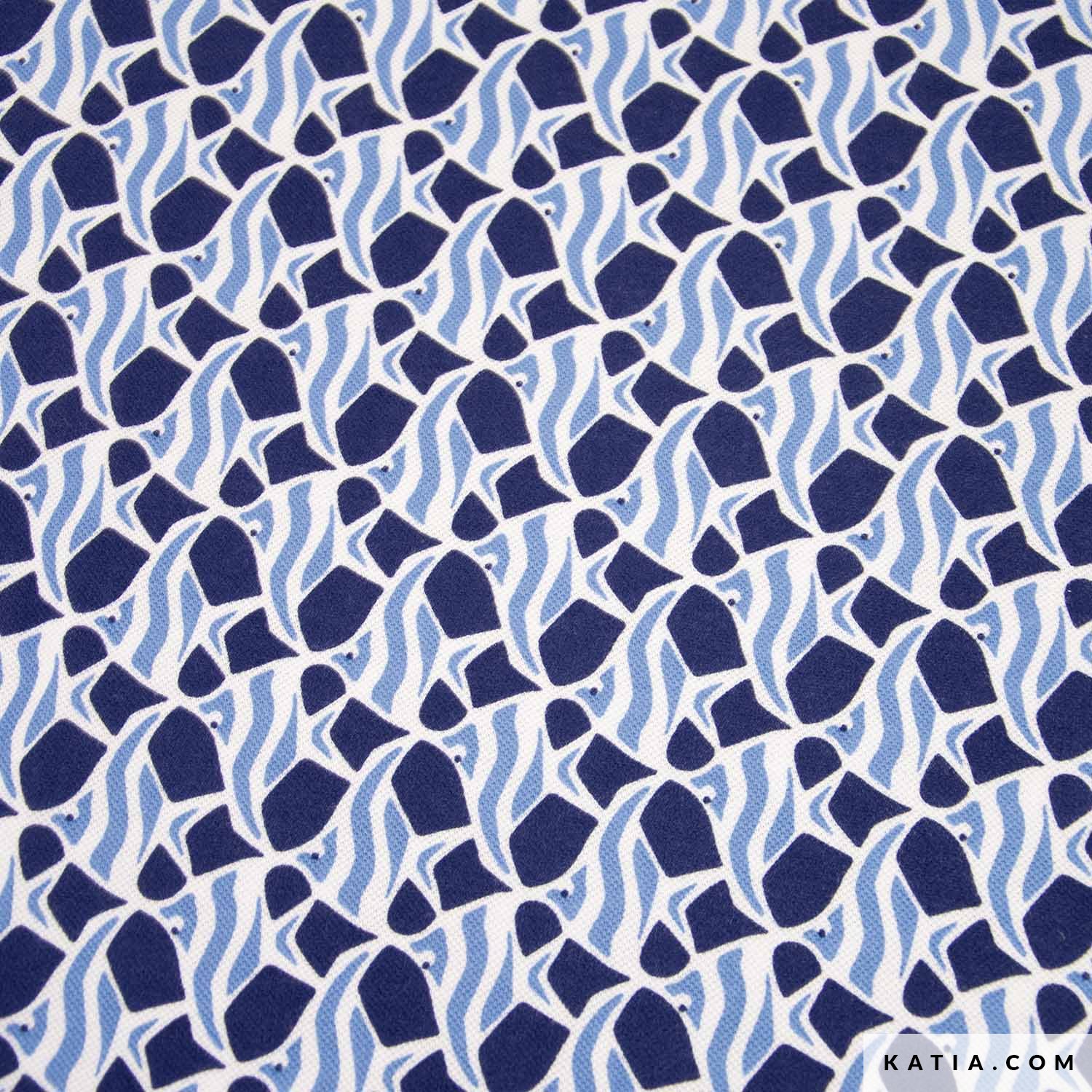 Africa Seaworld Cotton Piqué Fabric - Spring / Summer | Katia.com