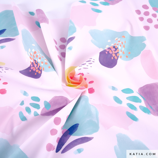 Oceania Dreams Print Raincoat PU Waterproof Fabric - Spring / Summer ...