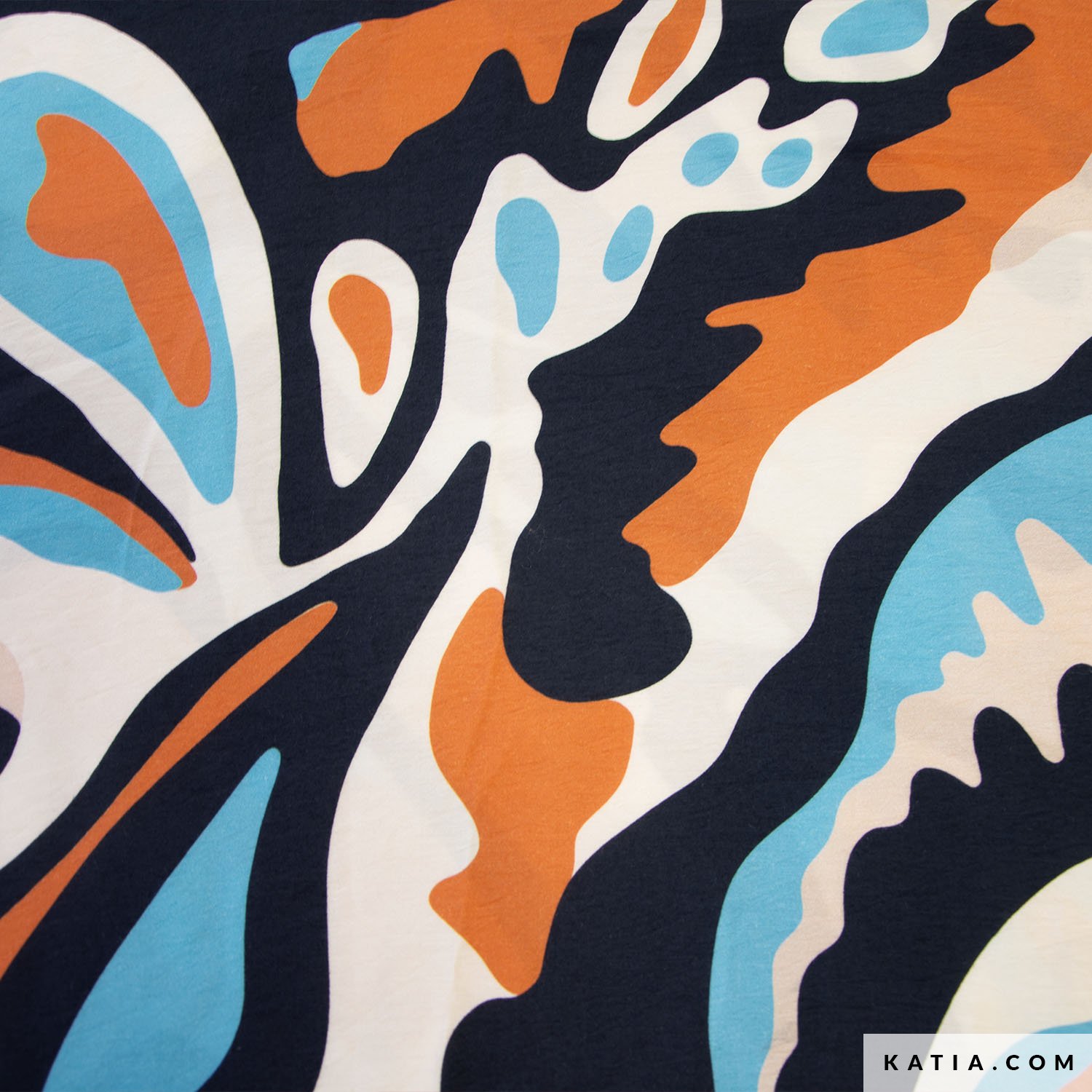 Africa Print Rayon Voile Fabric - Spring / Summer | Katia.com