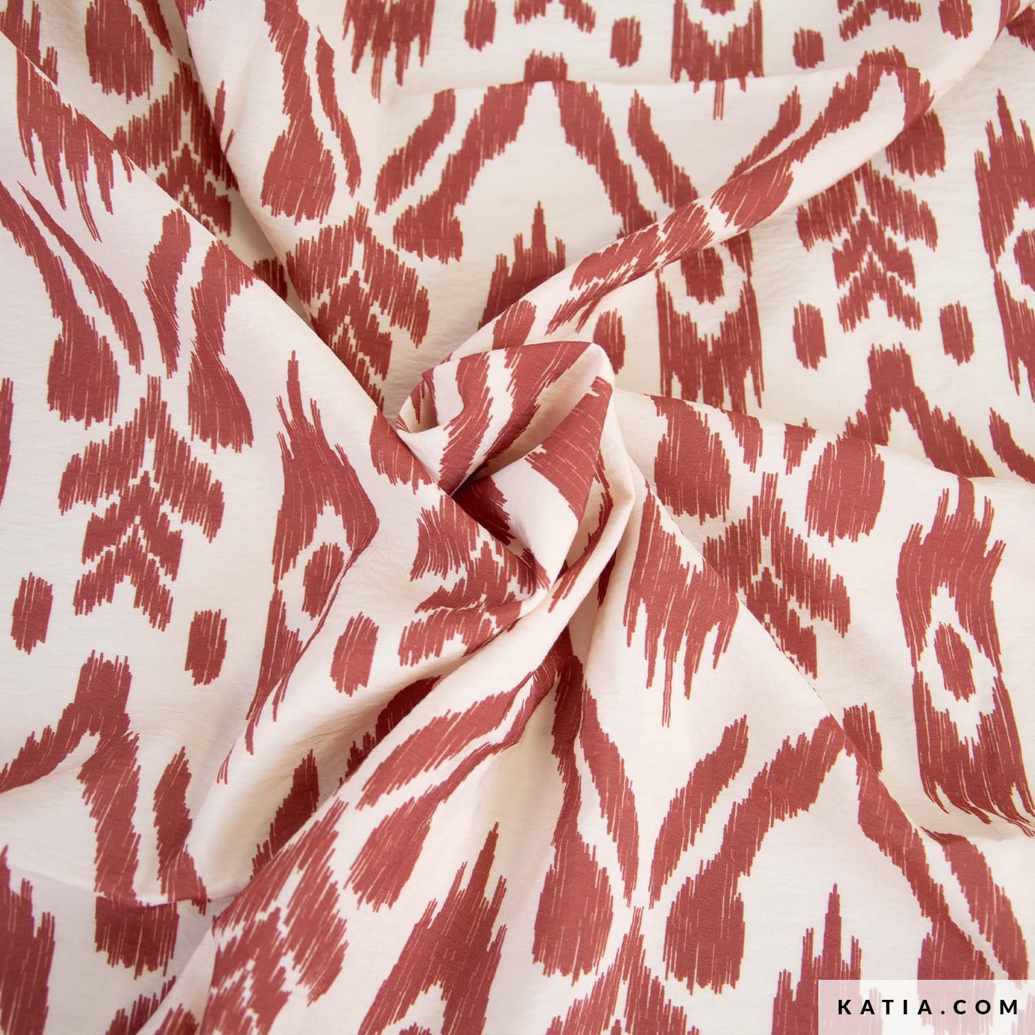 Tela de Rayon Voile Print Battik - Primavera / Verano | Katia.com