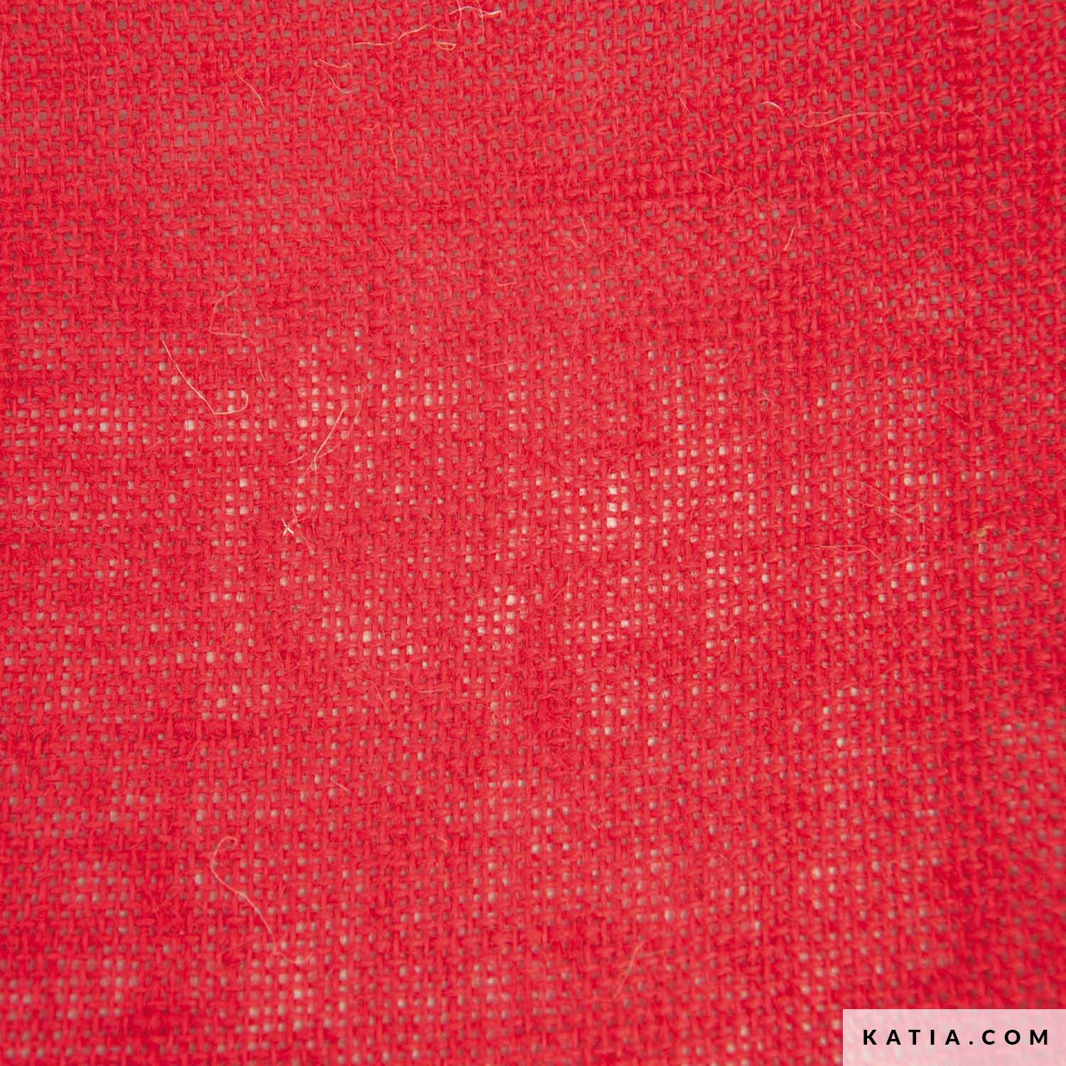 Tela de arpillera de yute en color azul - | Katia.com