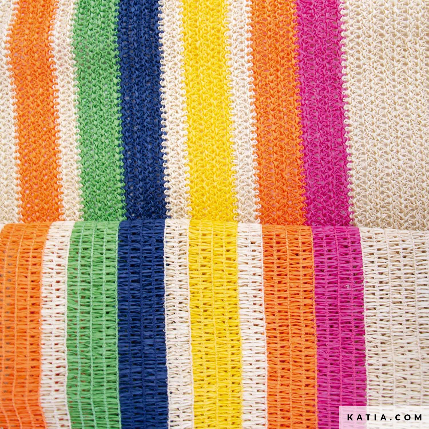 Sarape 100% Paper Raffia Knit Fabric - Spring / Summer | Katia.com