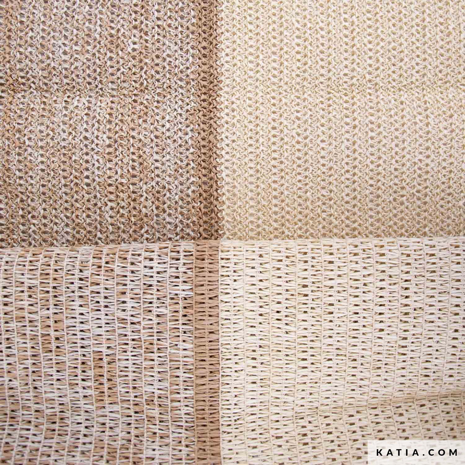 Tatami 100% Paper Raffia Knit Fabric - Spring / Summer | Katia.com