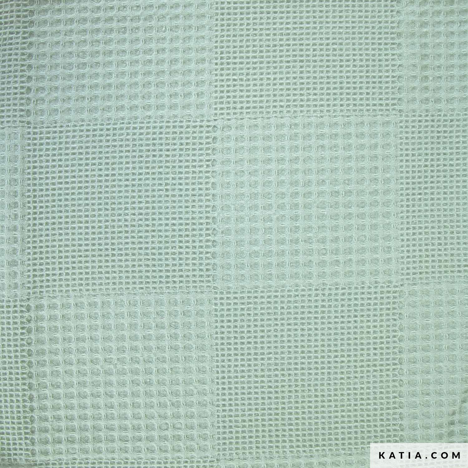 Tela nido de abeja con diseño Patchwork en color verde - Primavera ...