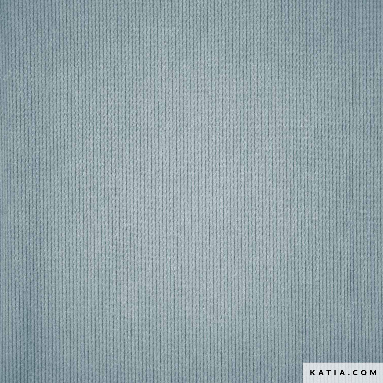 Tela de pana Corduroy Basic Tourmaline Blue - Otoño / Invierno | Katia.com