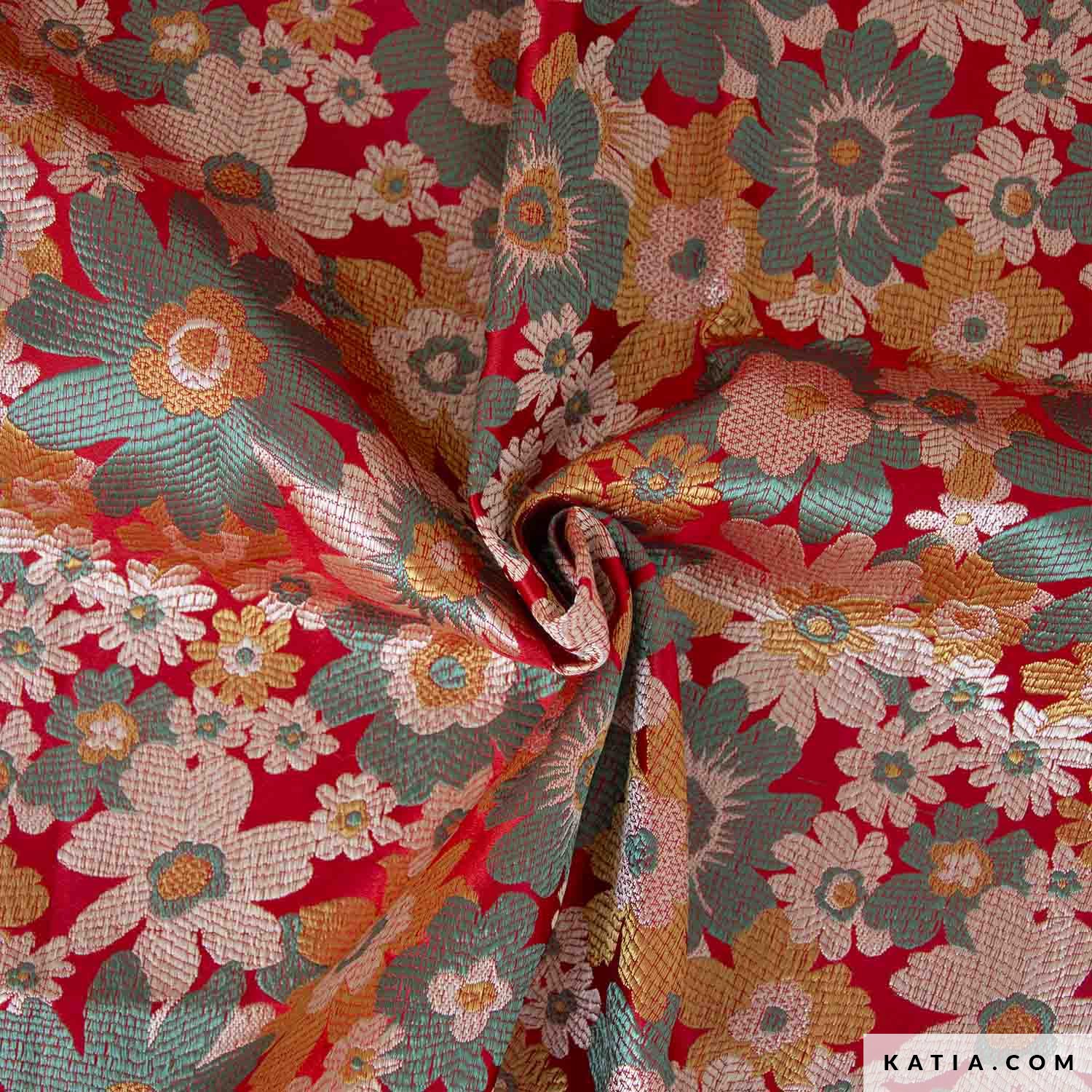 Autumn brocade fabric - | Katia.com