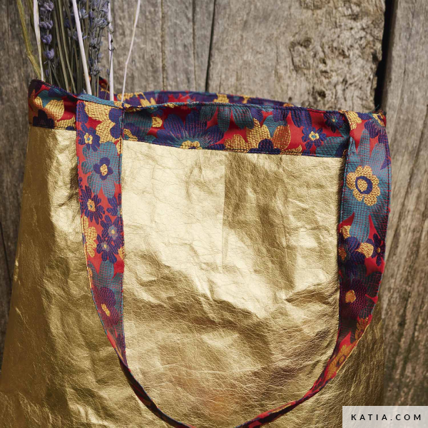 Tessuto broccato Red & Green - | Katia.com