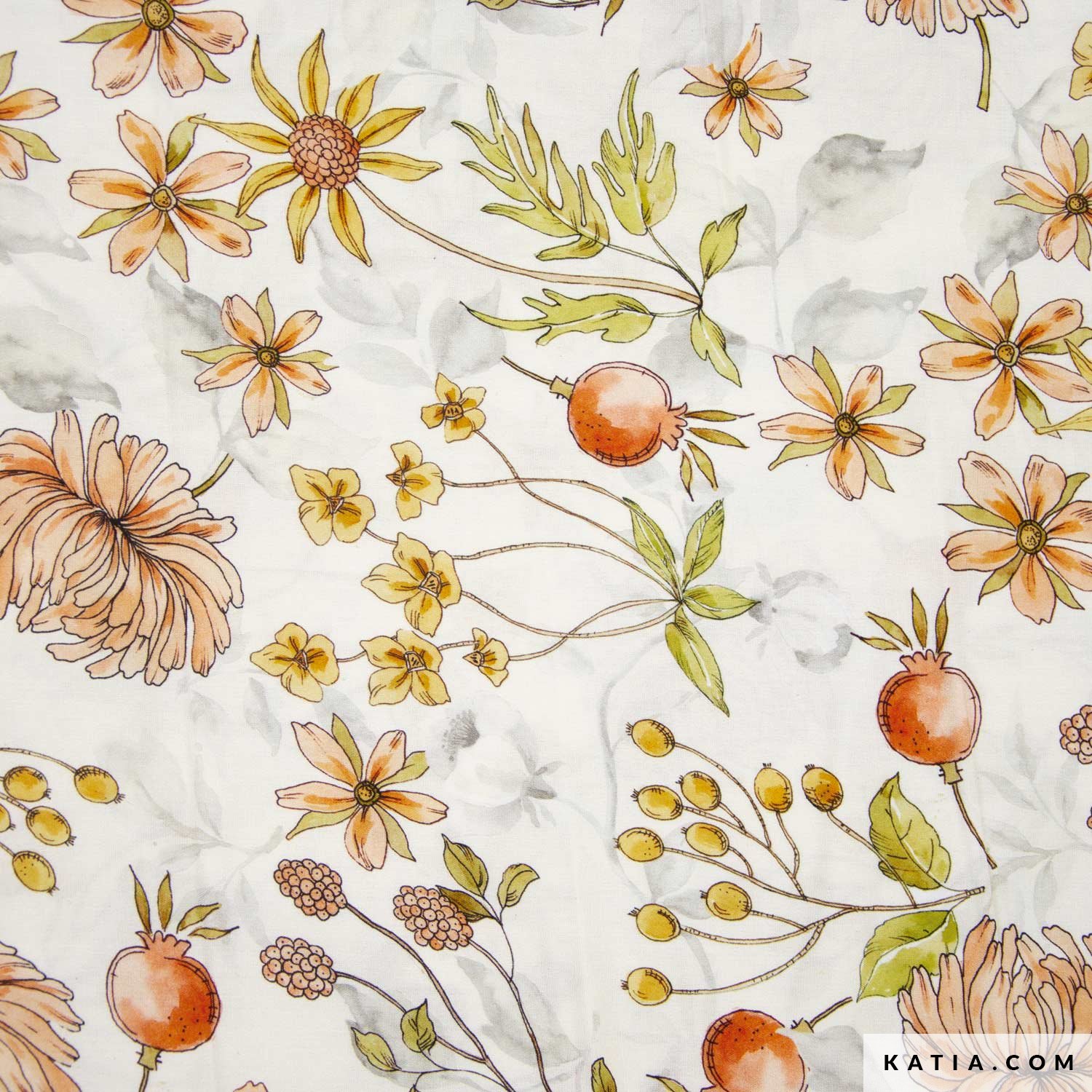 Always Romantic viscose fabric - Autumn / Winter | Katia.com