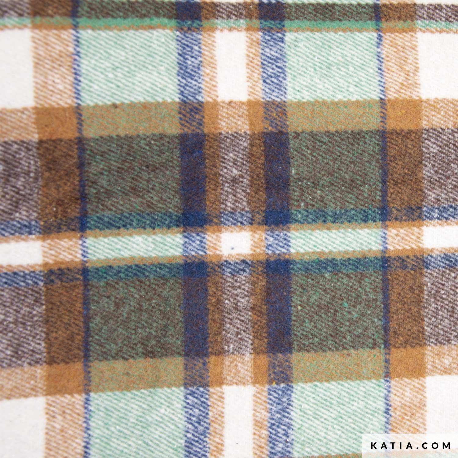 Early Autumn Irish plaid flannel fabric - Autumn / Winter | Katia.com