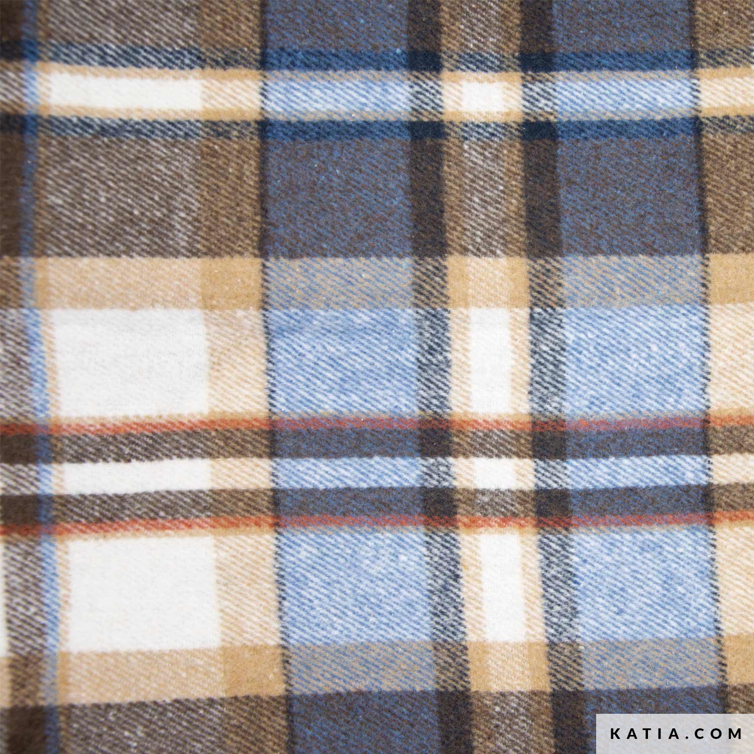 Mid-Winter Irish plaid flannel fabric - Autumn / Winter | Katia.com